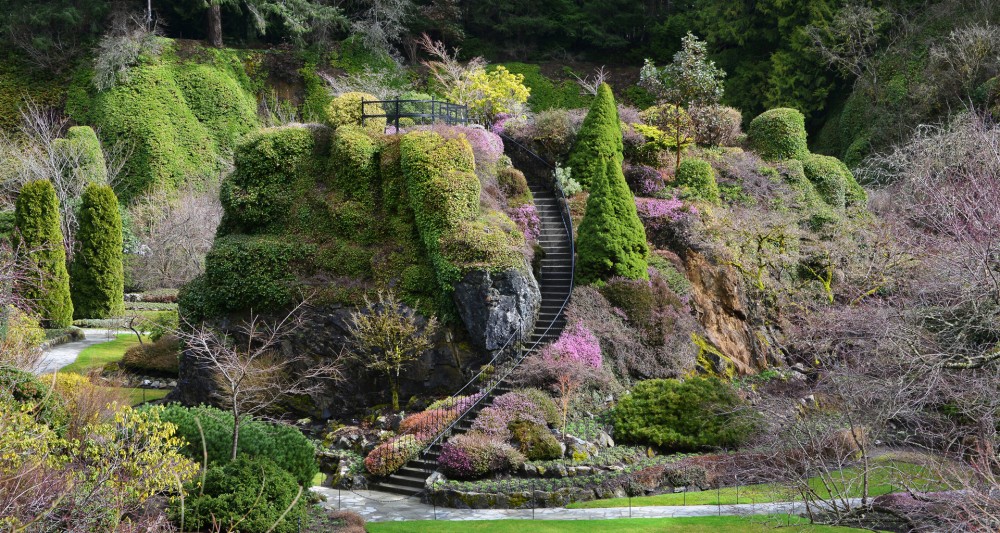 The Butchart Gardens – Victoria, Canada – Sunken Garden