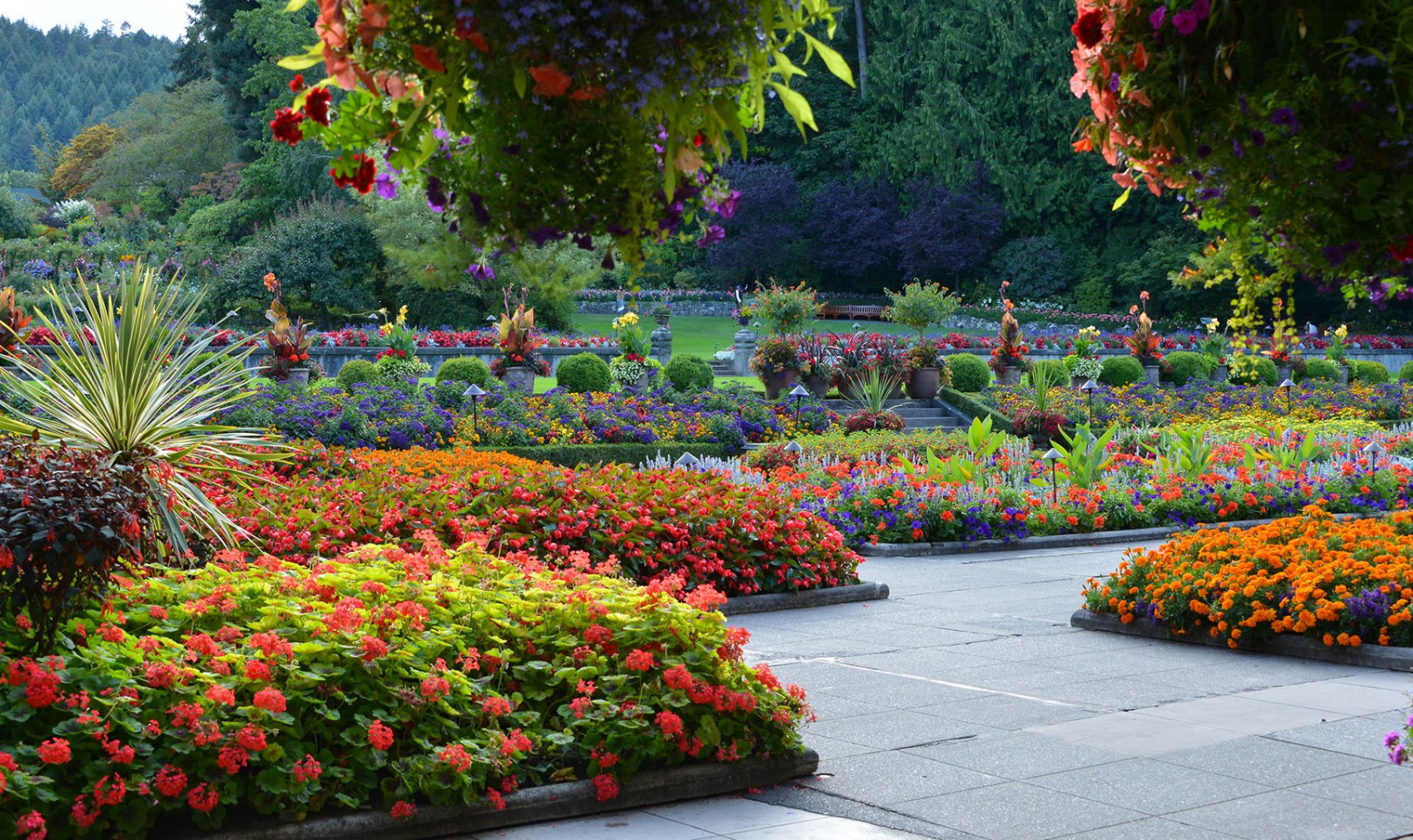 The Butchart Gardens – Victoria, Canada – Italian Garden