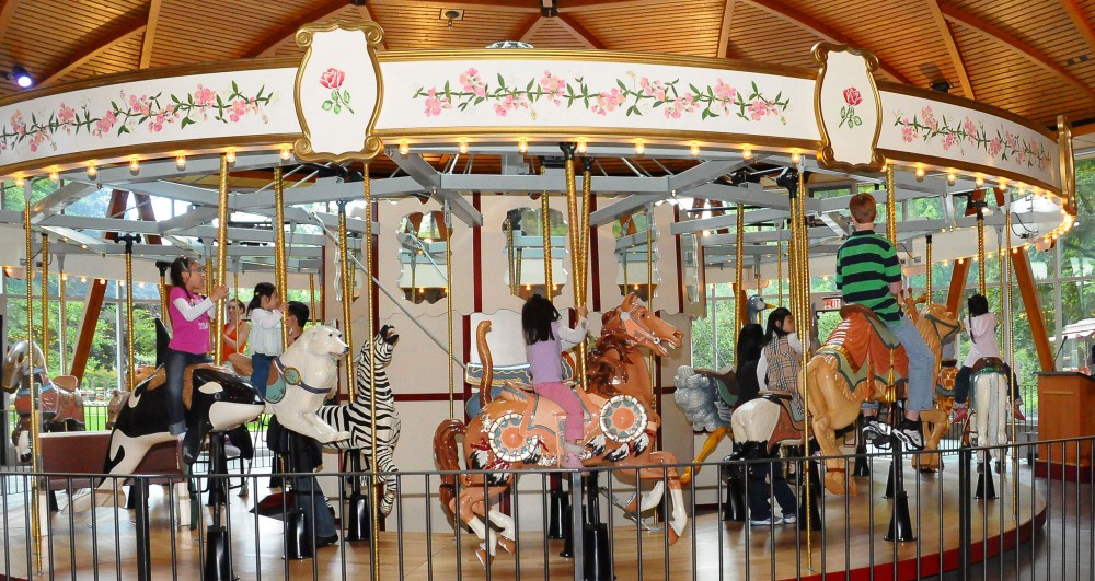 Rose Carousel - The Butchart Gardens