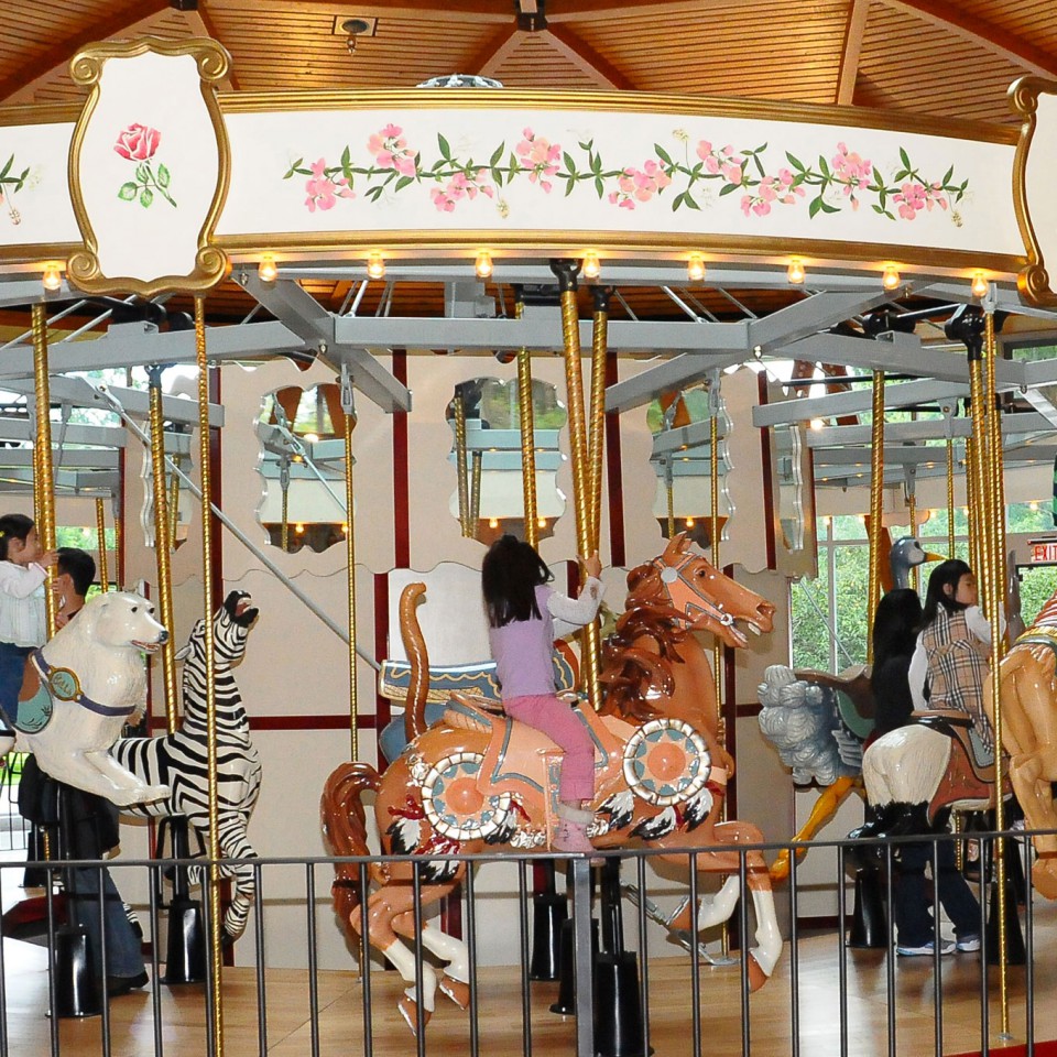 Rose Carousel - The Butchart Gardens
