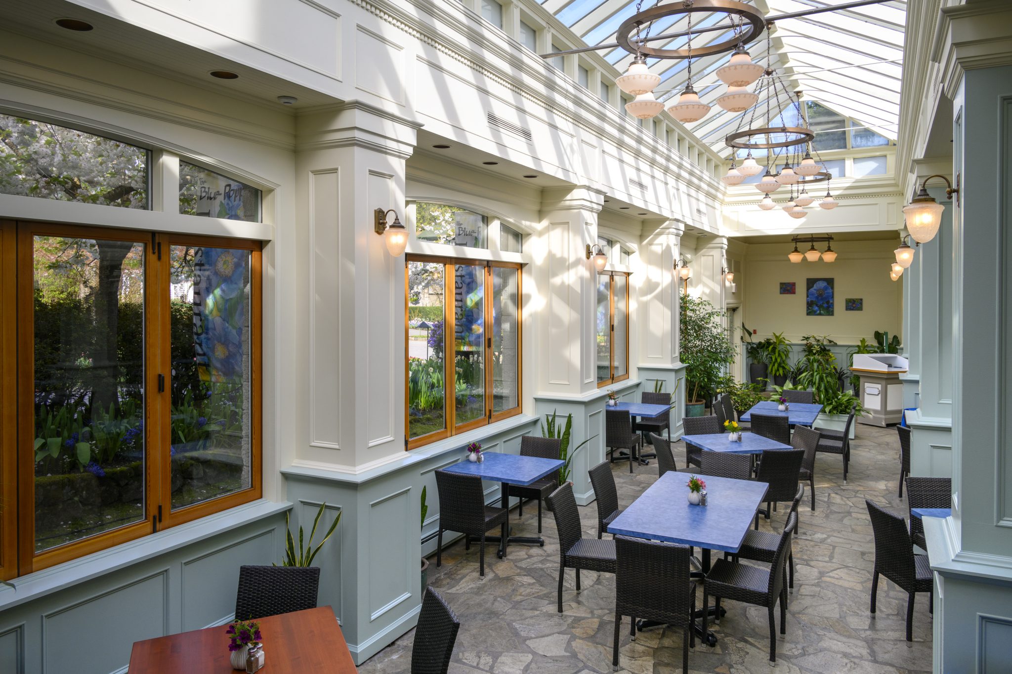 The Blue Poppy Restaurant - The Butchart Gardens