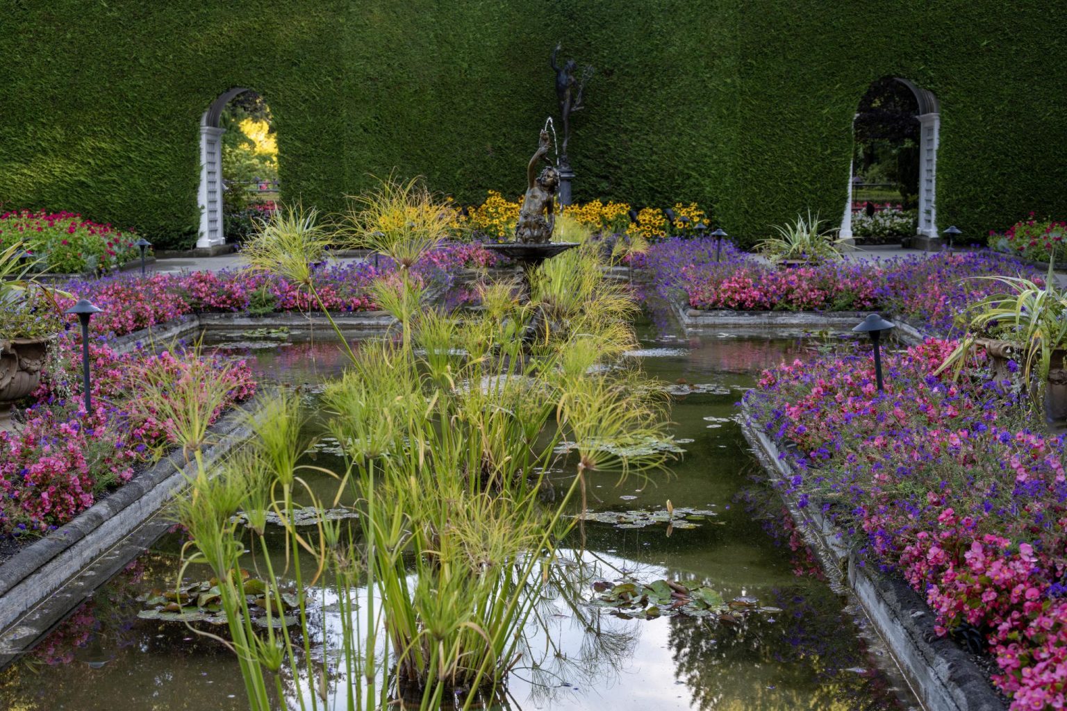 Italian Garden - The Butchart Gardens