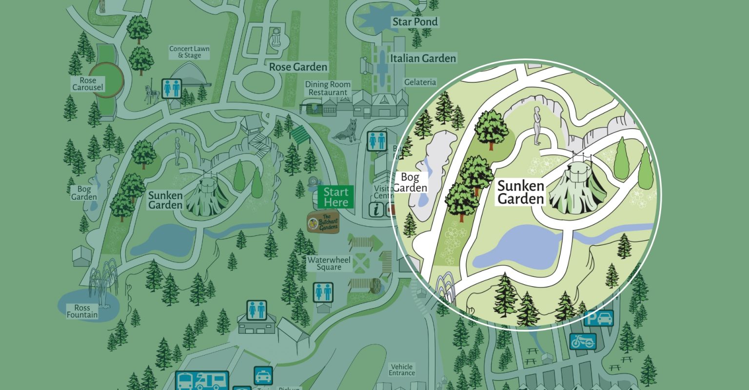 Sunken Garden - The Butchart Gardens