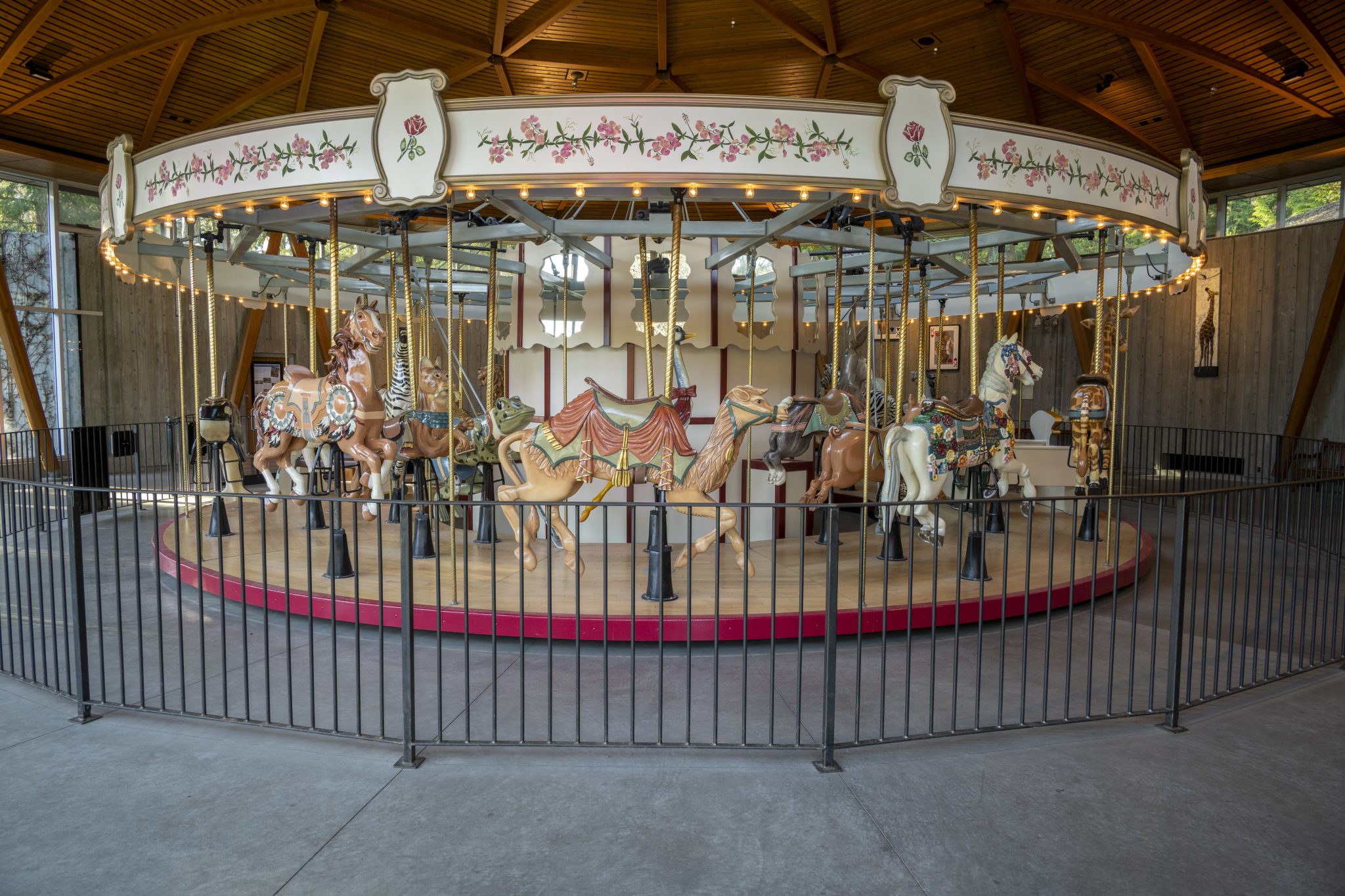 Rose Carousel - The Butchart Gardens