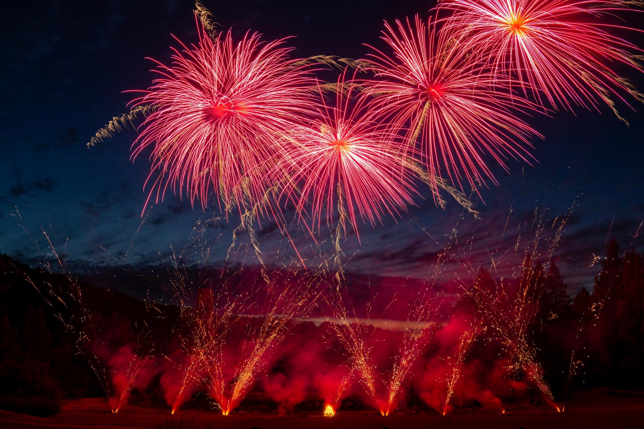 Summer Firework Saturdays - The Butchart Gardens