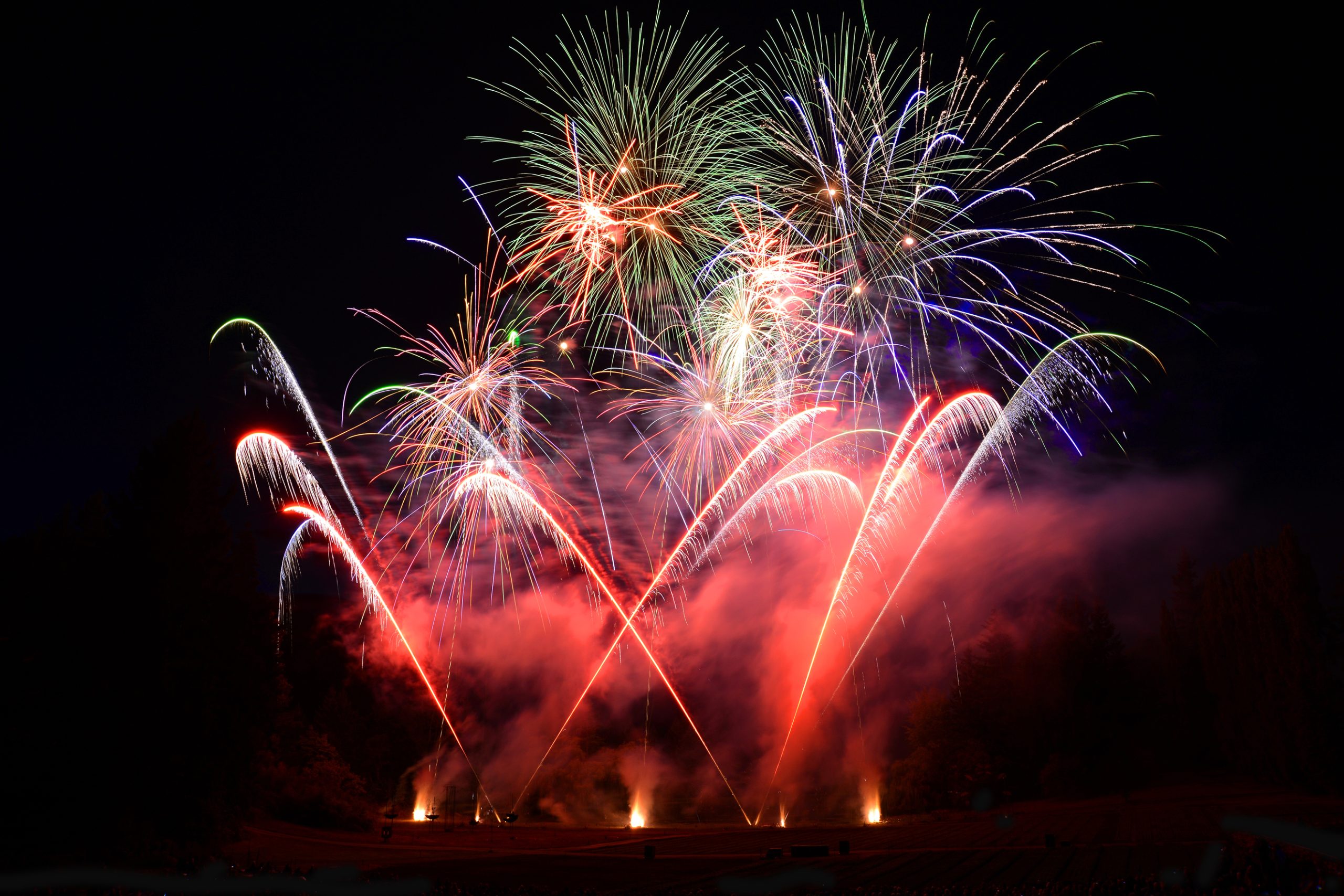 Summer Firework Saturdays - The Butchart Gardens